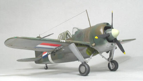 Building the Buffalo 339C: Dutch East Indies Air Force Tamiya 1/48 English